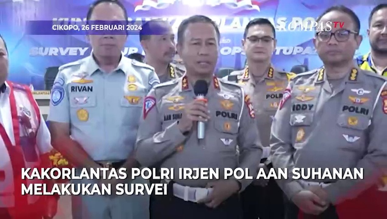 Cek Kesiapan Operasi Ketupat 2024, Kakorlantas Tinjau Tol Jakarta-Jawa Tengah - Video Dailymotion