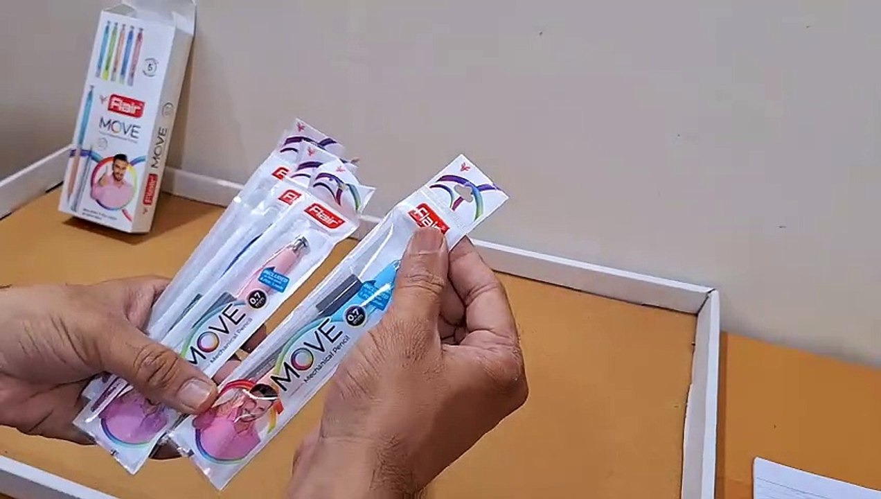 Unboxing and Review of Flair Move Mechanical Pencil for students ...
