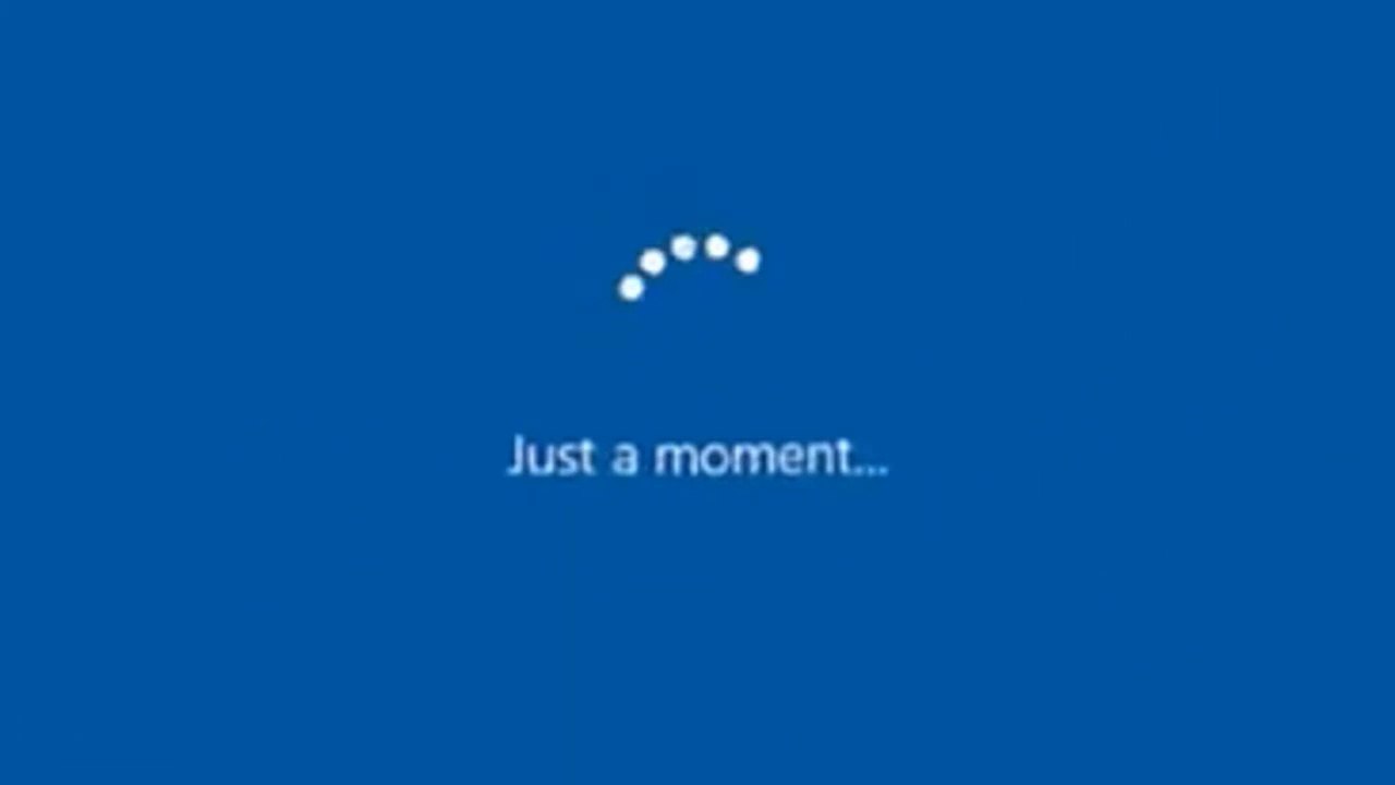 How To Fix Stuck at Just a Moment Blue Screen After Login In Windows 10 ...