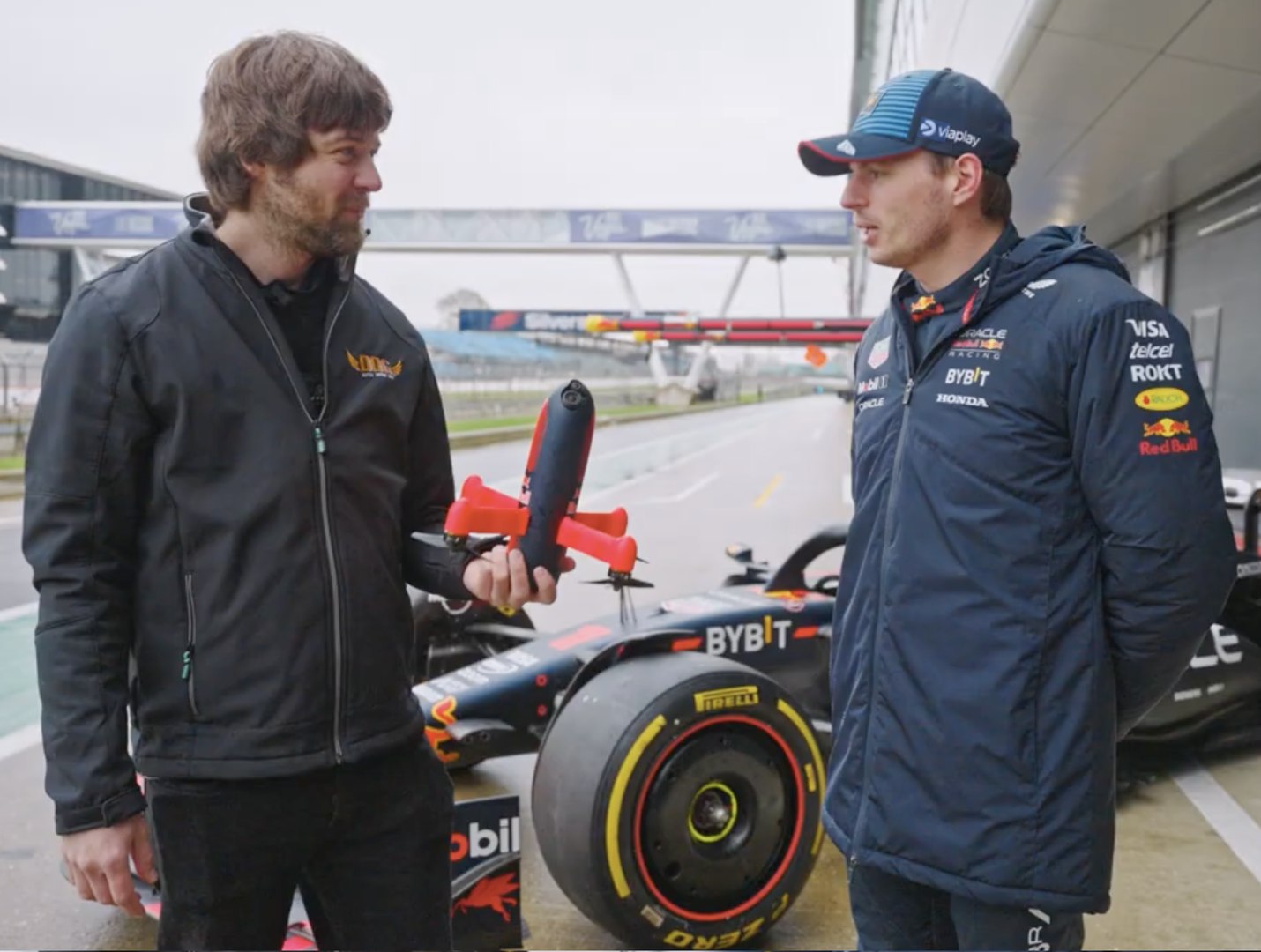 Video | Max Verstappen Races Red Bull RB20 Against World's Fastest ...