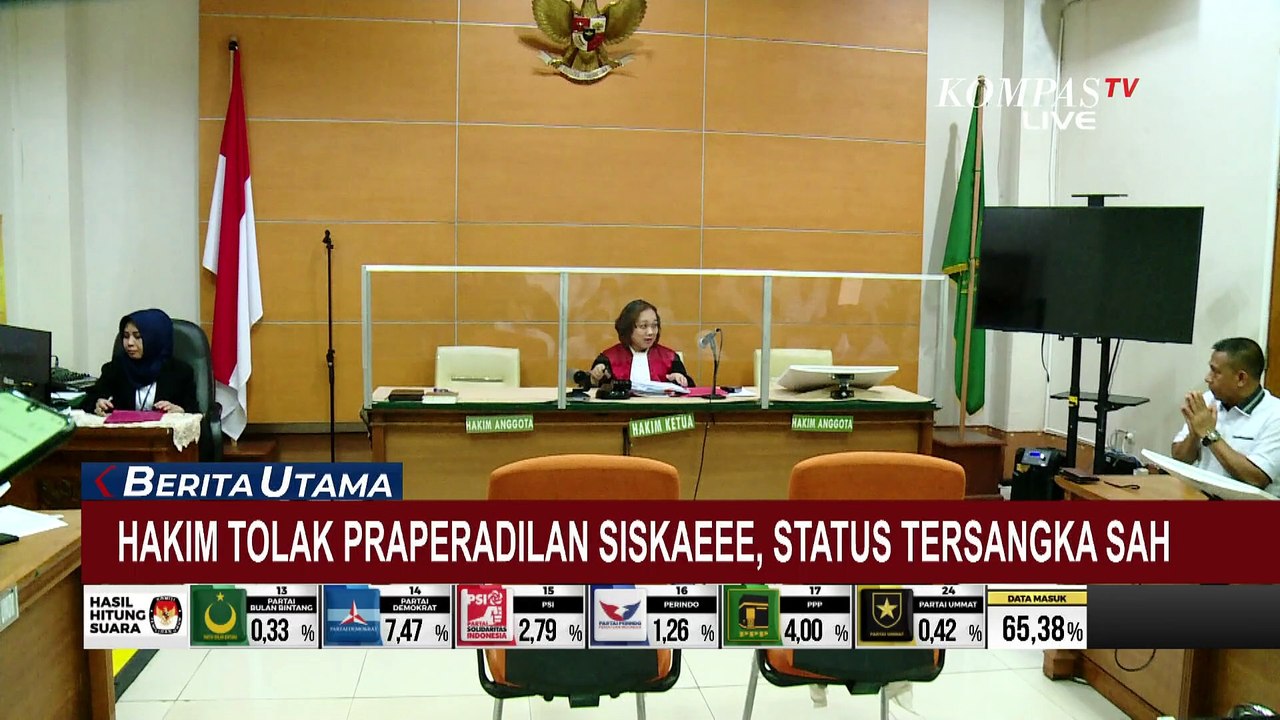 Praperadilan Ditolak, Siskaeee Tetap Jadi Tersangka Kasus Film Porno Jaksel - Video Dailymotion