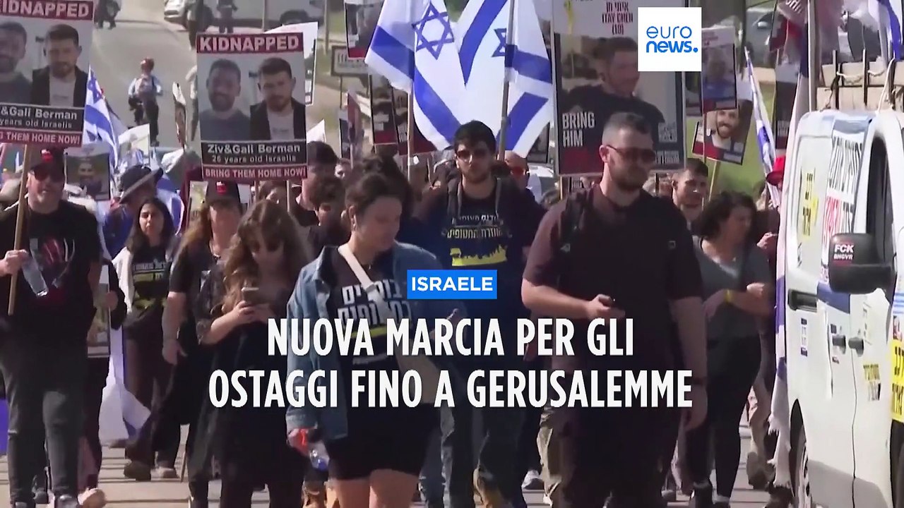 Israele in marcia per gli ostaggi: si negozia per tregua con Hamas e ...