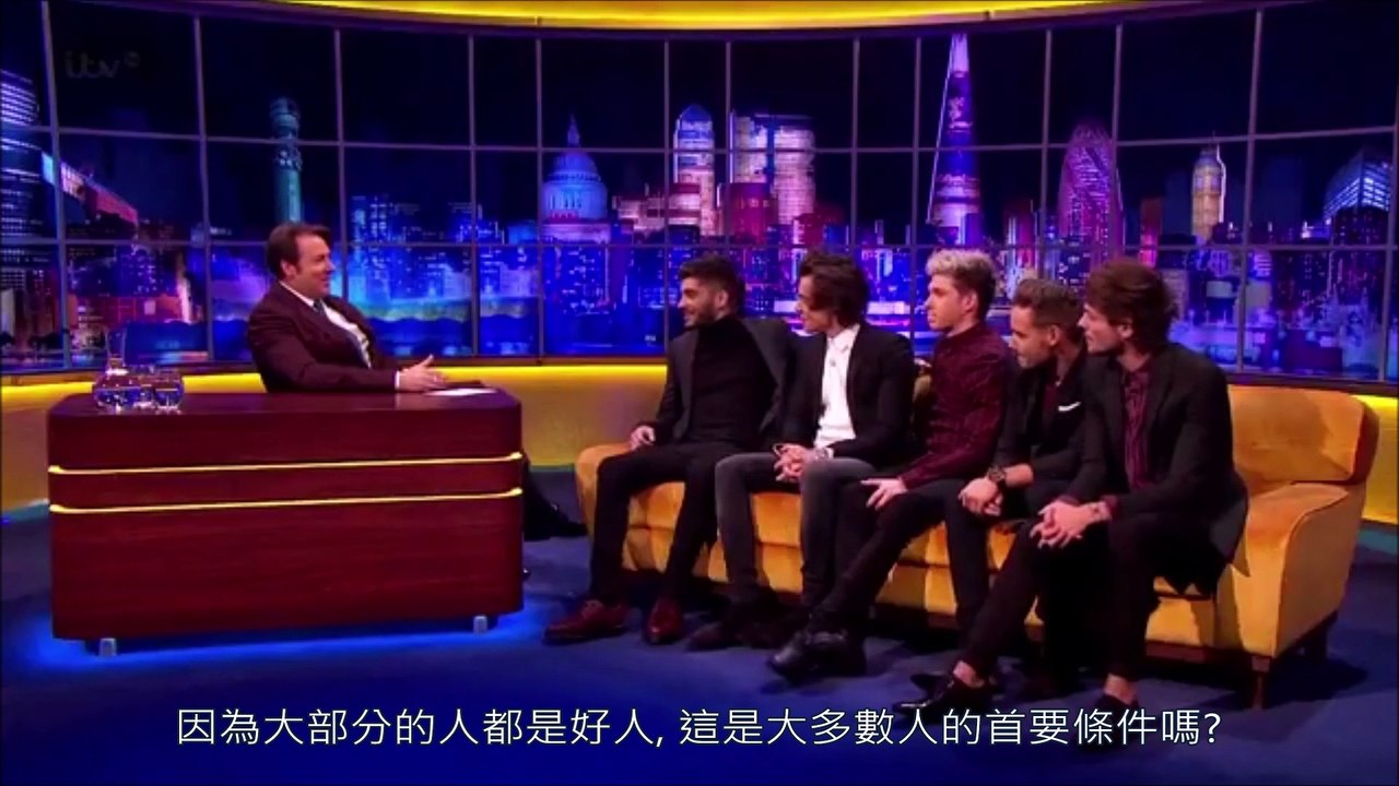 【字幕】 One Direction On The Jonathan Ross Show 2013.11─影片 Dailymotion