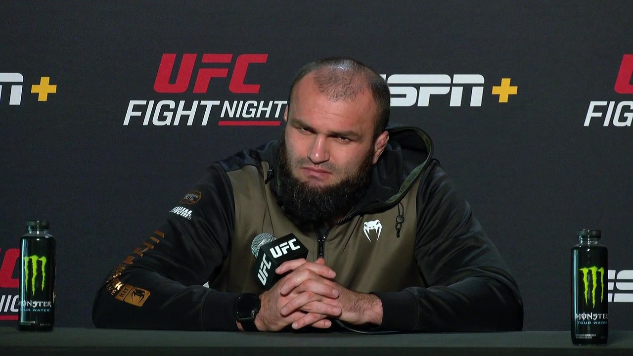 Unbeaten UFC heavyweight Shamil Gaziev looking for Rozenstruik scalp ...