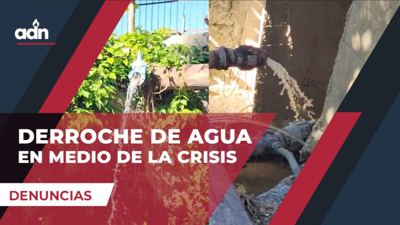 Derroche de agua en medio de la crisis - video Dailymotion