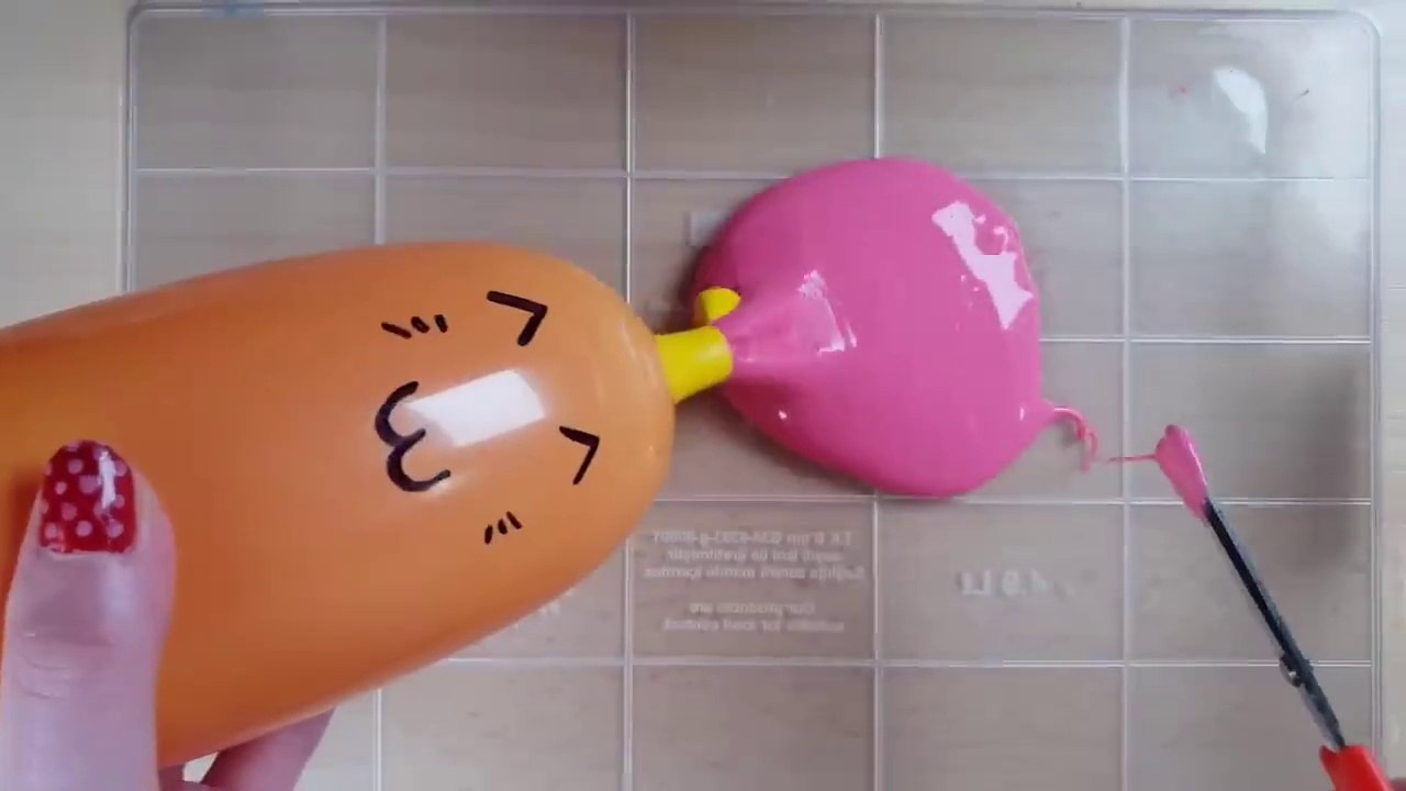 Making Slime with Funny Balloons - Satisfying Slime video - video ...