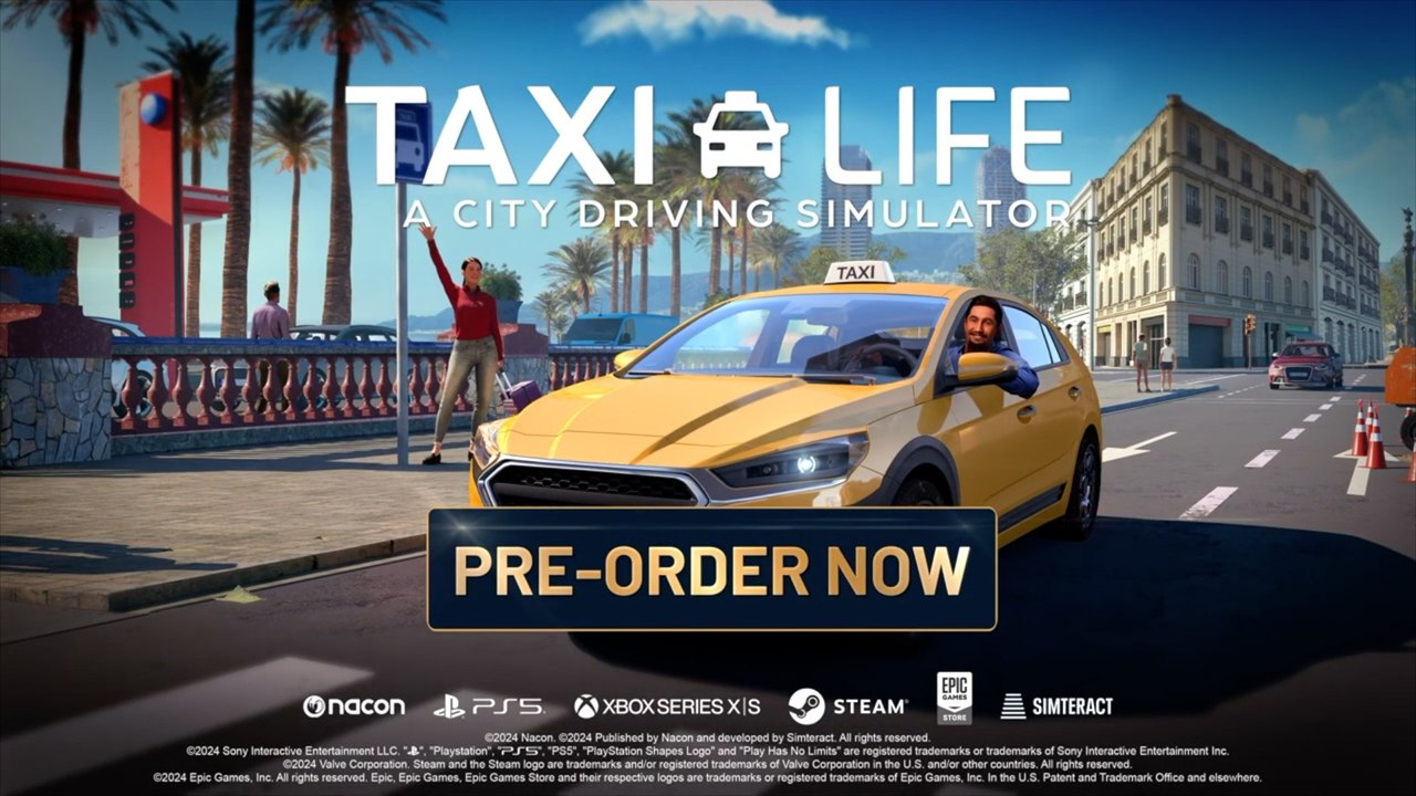 Taxi Life A City Driving Simulator Official Management Gameplay Trailer ...