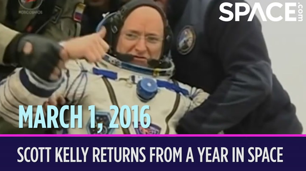 OTD In Space – March 1: Scott Kelly Returns From A Year In Space ...