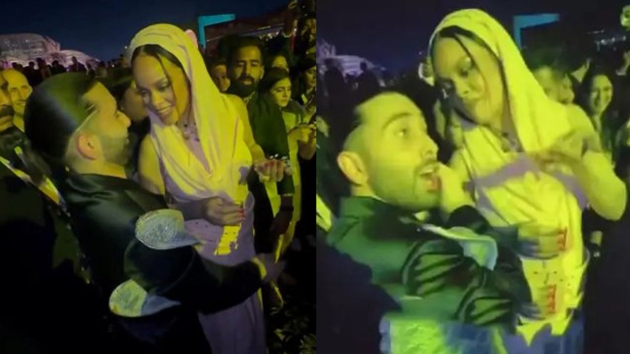 Anant Radhika Pre Wedding: Rihanna Steals Orry Pearl Earrings, Public ...