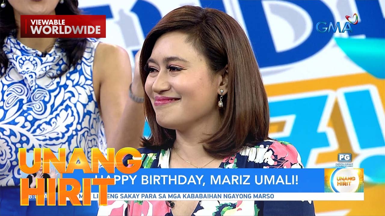 Happy Birthday, Mariz Umali! | Unang Hirit - video Dailymotion