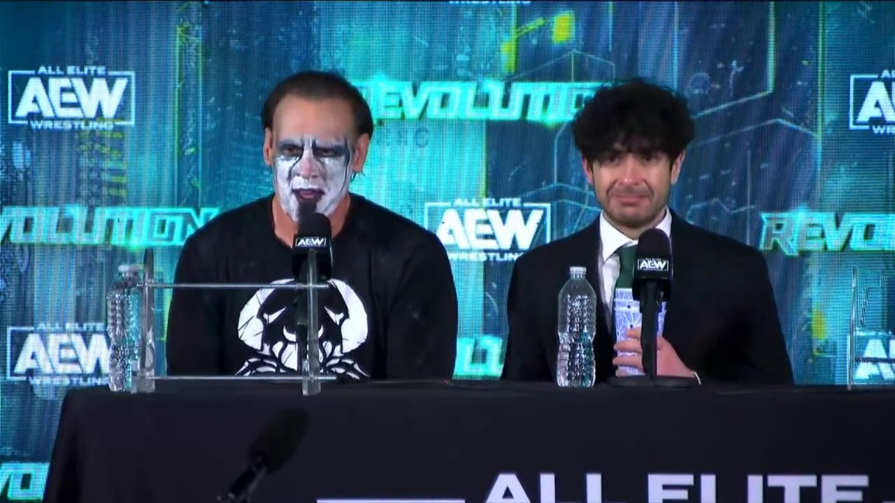 sting_allin_aew_scrum_3mar2024 - video Dailymotion