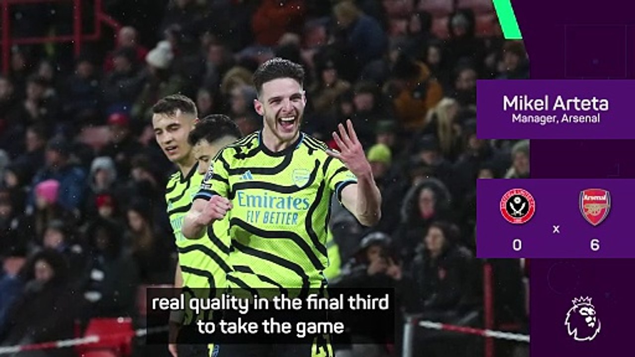 'Aggressive' Arsenal pleases Arteta - video Dailymotion