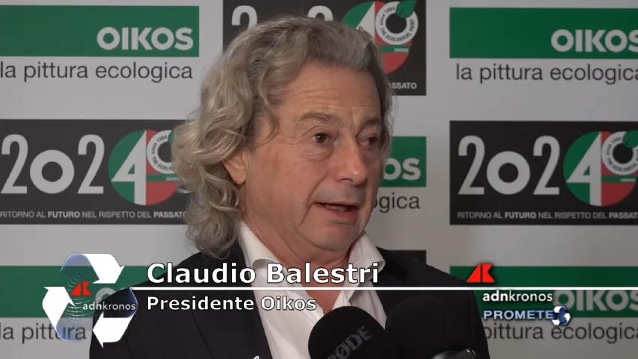 Balestri: “ Oikos ha portato nel mondo la pittura ecologica” - video ...