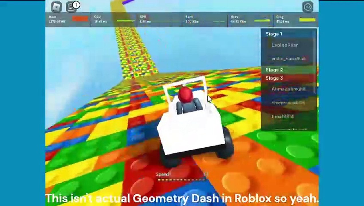 ROBLOX GEOMETRY DASH - video Dailymotion