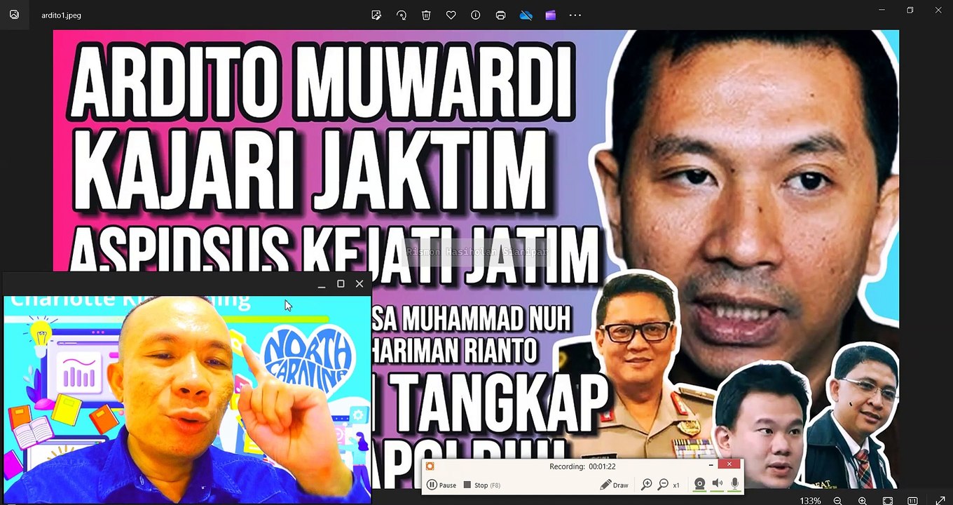 ARDITO MUWARDI KERJASAMA DENGAN MUHAMMAD NUH AL-AZHAR GUNAKAN VIDEO ...
