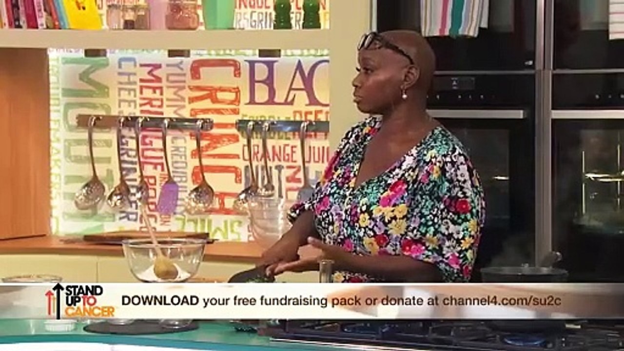 Andi Oliver Cooking on Sunday Brunch - Stand Up To Cancer 2020 - video ...