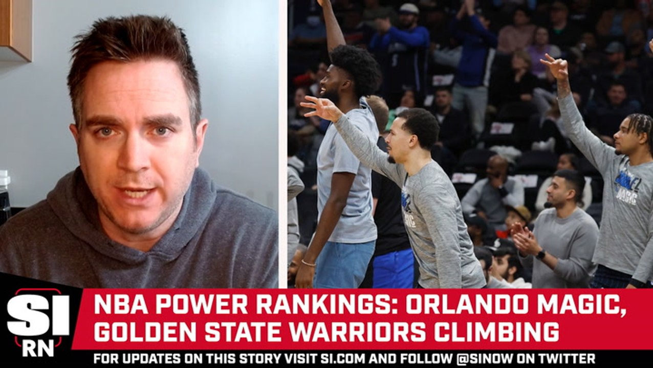 NBA Power Rankings: Magic, Warriors On the Rise - video Dailymotion