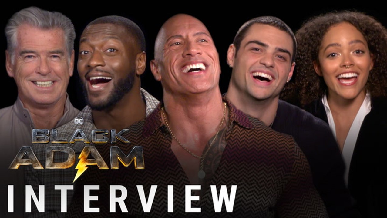'Black Adam' - Cast Interview - video Dailymotion