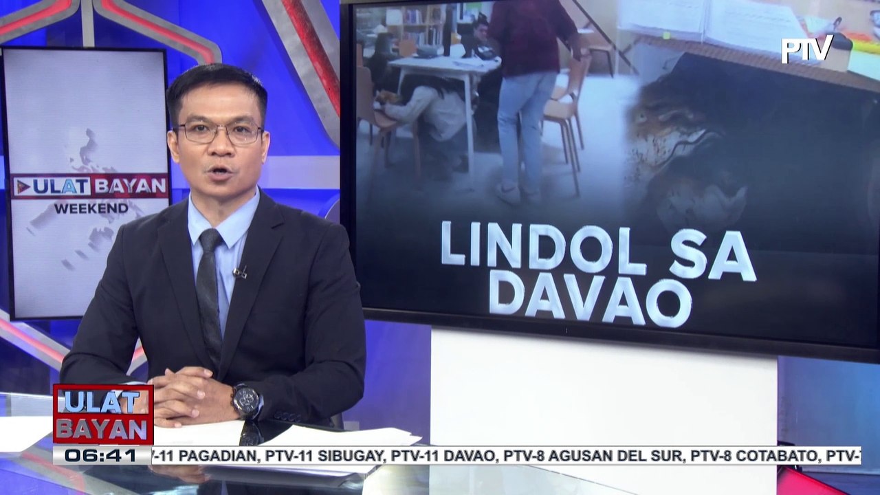 Davao Oriental, niyanig ng magnitude 6 na lindol kahapon - video Dailymotion