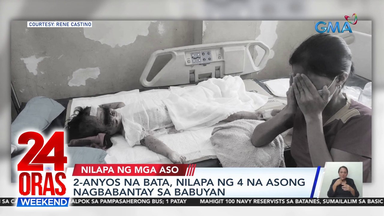 24 Oras Weekend Part 4: Bata nilapa ng mga aso; Pinoy resto sa ...