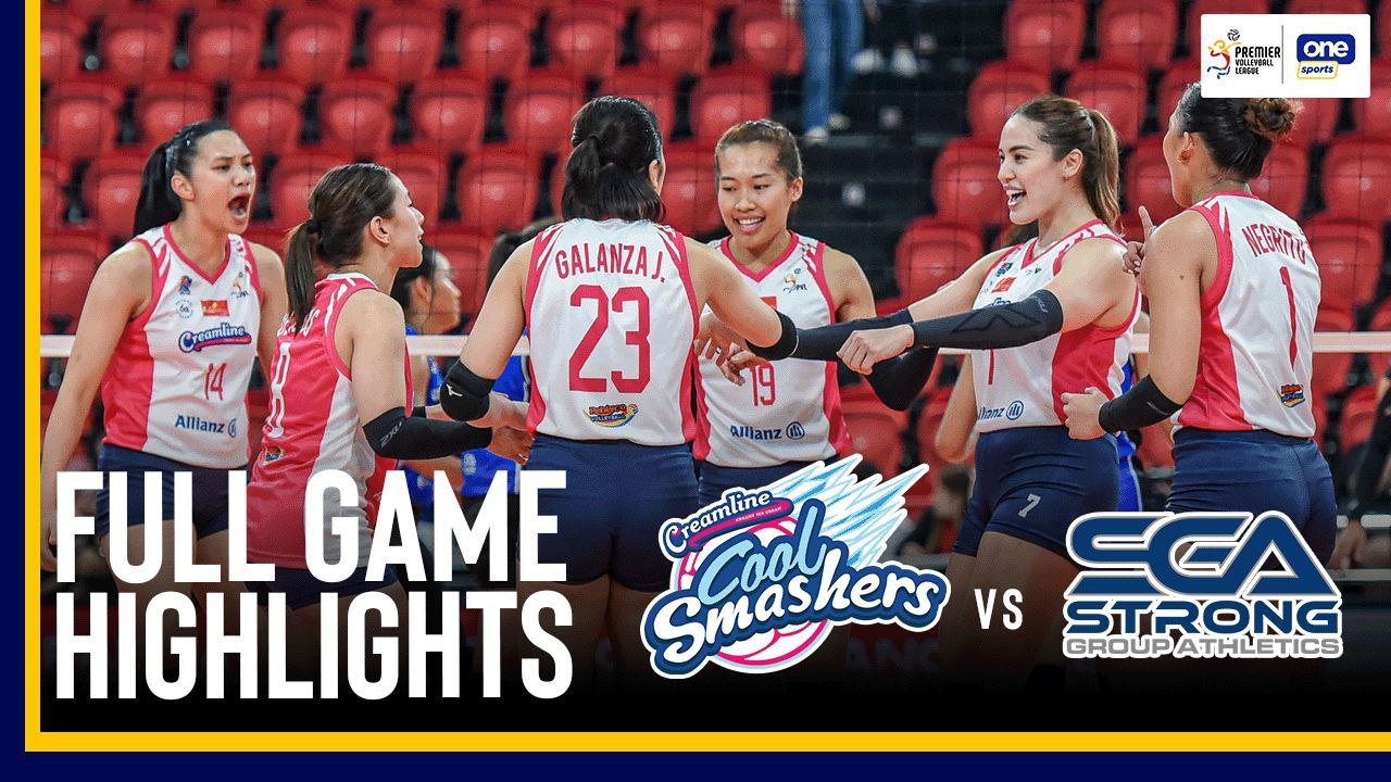 PVL Game Highlights: Creamline stays cool at 4-0 with Strong Group ...