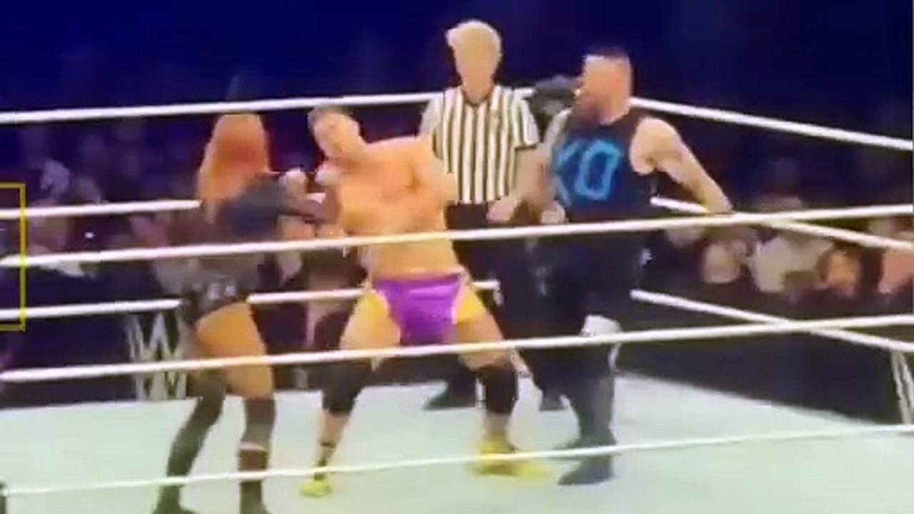 Kevin owens hilariously watch Becky lynch & Grayson suplex struggle at ...
