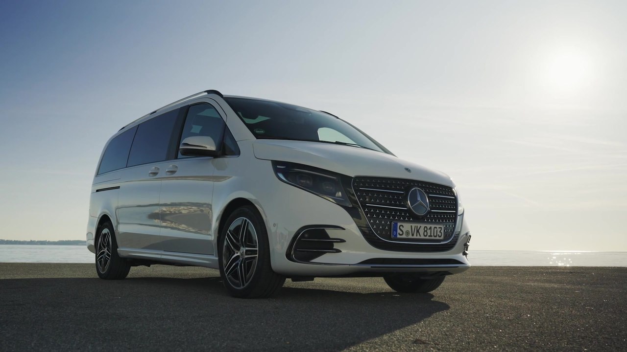 The new Mercedes-Benz V-Class AVANTGARDE AMG Line Design in Rock ...