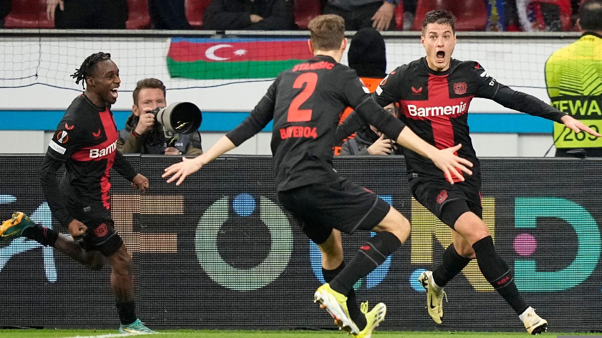 Bayer Leverkusen Complete Dramatic Comeback to Reach Europa League QF ...