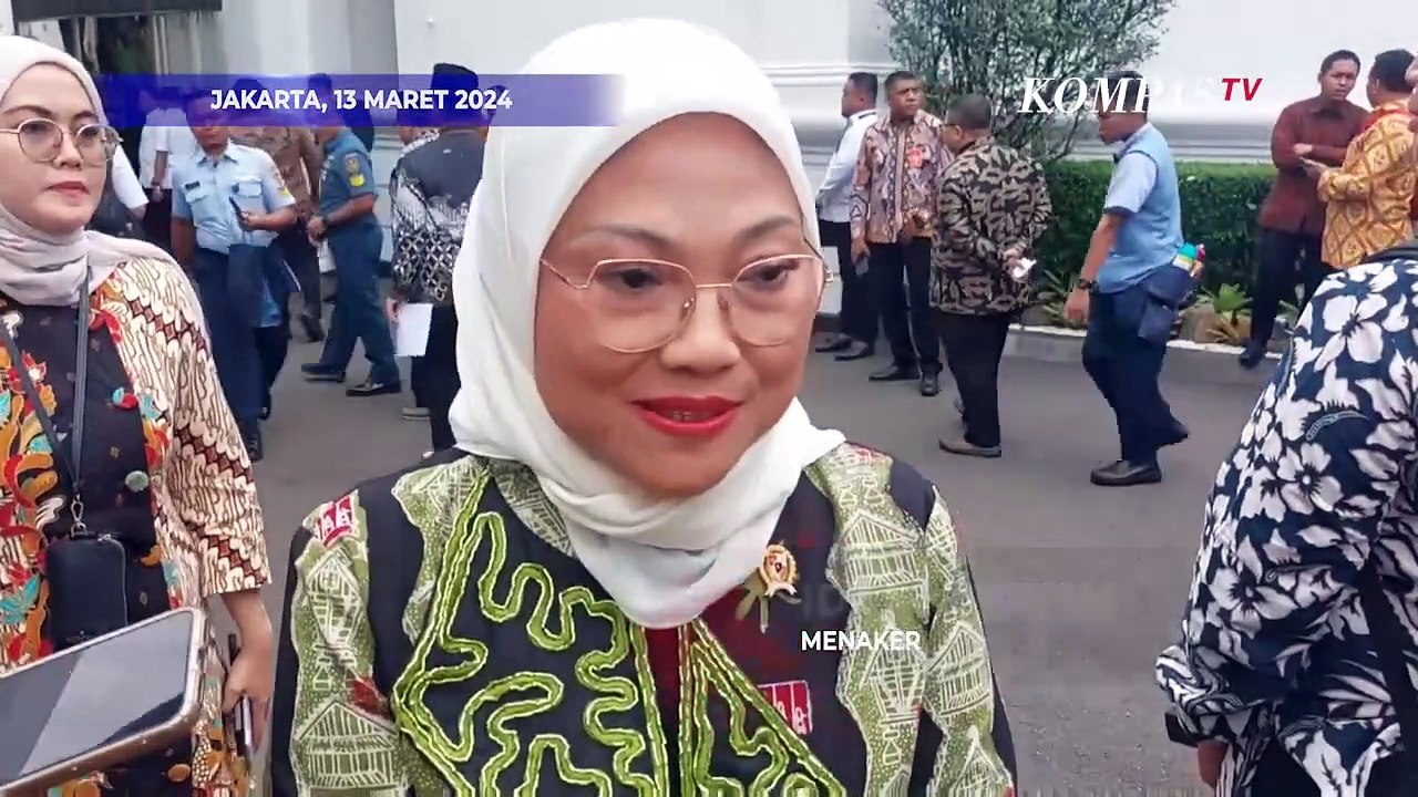 Menaker Ida Fauziyah: Pembayaran THR Paling Lambat H-7 Lebaran - Video Dailymotion