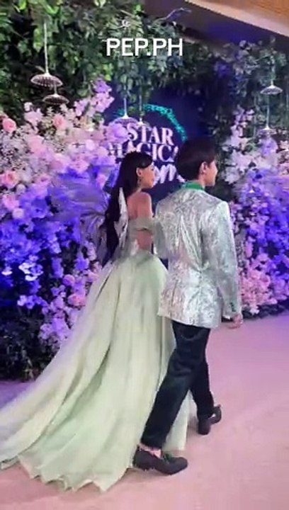 Hannah Vito and Andres del Rosario at the Star Magical Prom 2024 #PEP # ...