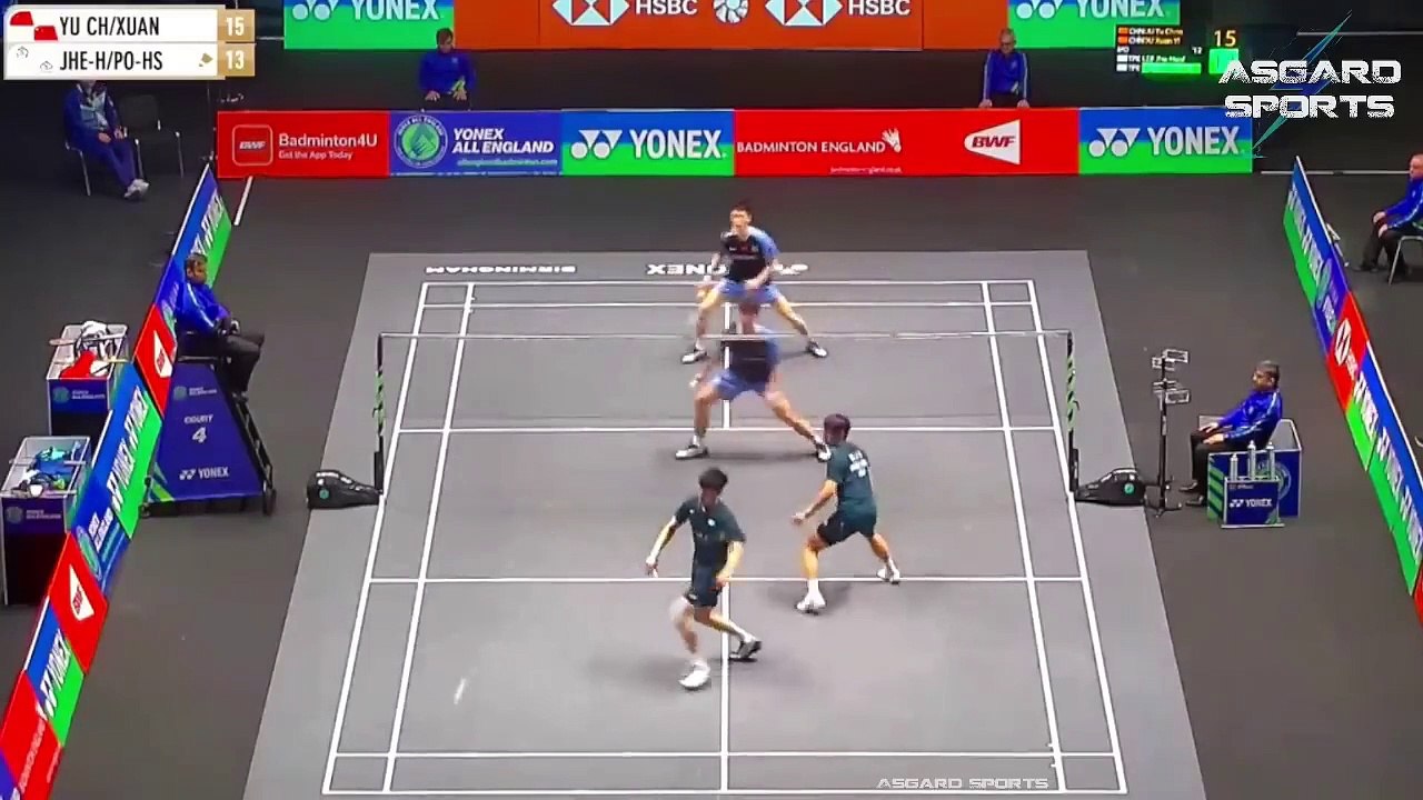LIU Yu Chen -OU Xuan Yi vs LEE Jhe-Huei -YANG Po-Hsuan - All England ...