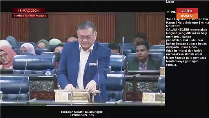 Sebanyak 5,516 tajuk penerbitan dikenakan tindakan hingga tahun lepas ...
