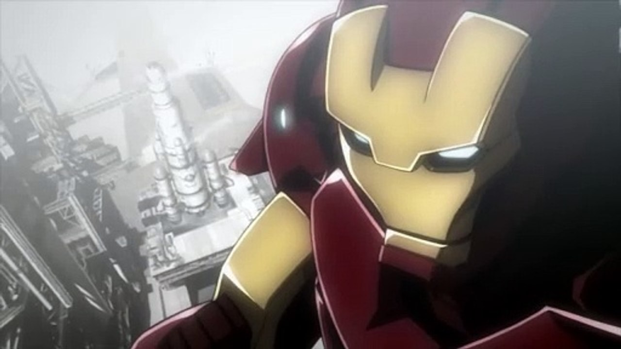 Iron Man_ Rise of Technovore (2013) - Iron Man & War Machine vs. Mech ...