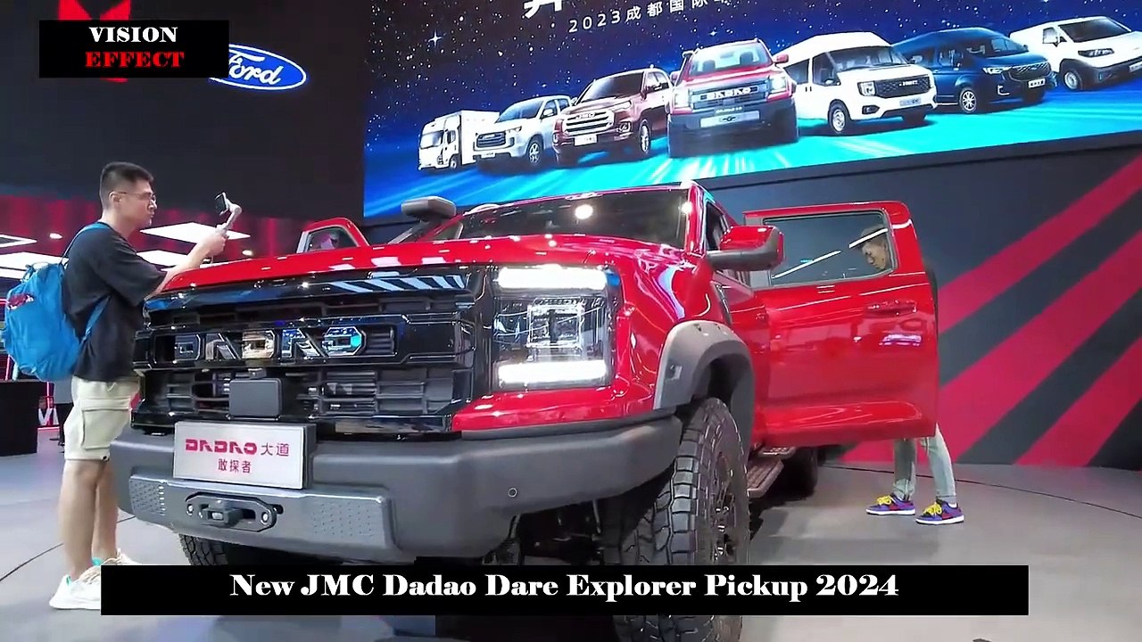 Domineering and Powerful, Built on the Ford Ranger Platform, New JMC Dadao Dare Explorer Pickup ...
