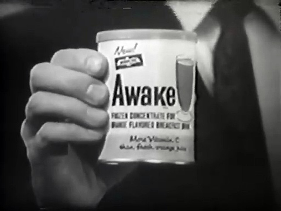 1964 Awake Orange drink TV commercial - video Dailymotion