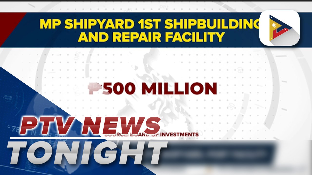 BOI opens P500-M Leyte shipyard, port facility - video Dailymotion