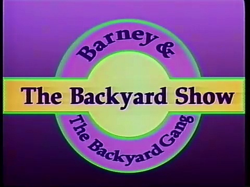Barney The Backyard Show (1988) - video Dailymotion