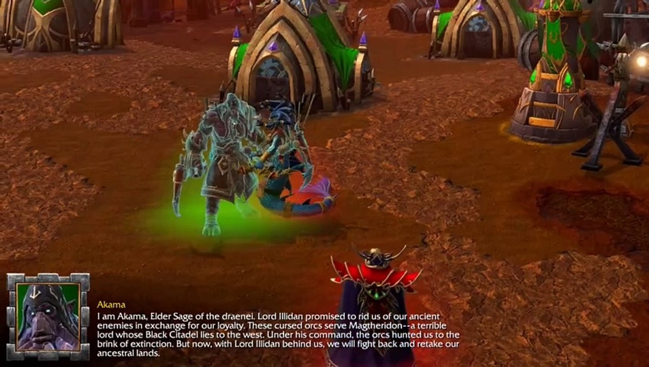 akama all dialogue/cutscenes warcraft 3 reforged - video Dailymotion