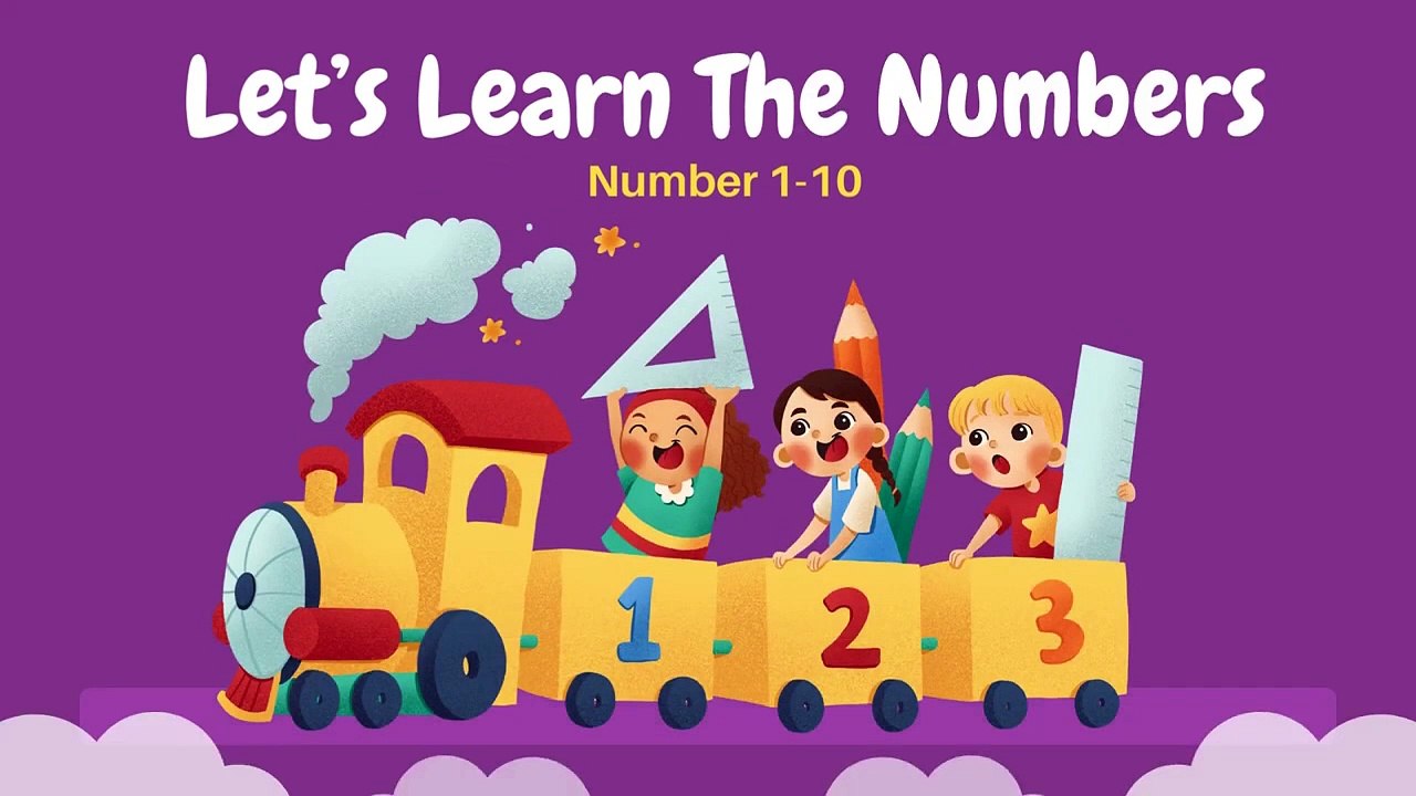 Learn Numbers 1 to 10 _ Fun & Educational Counting Video for Kids_HD ...