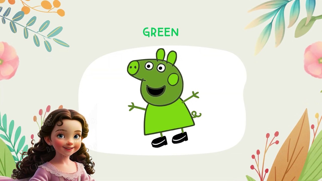 Peppa Colours ｜ Learn Colors ｜ Colors Song for Kids - video Dailymotion