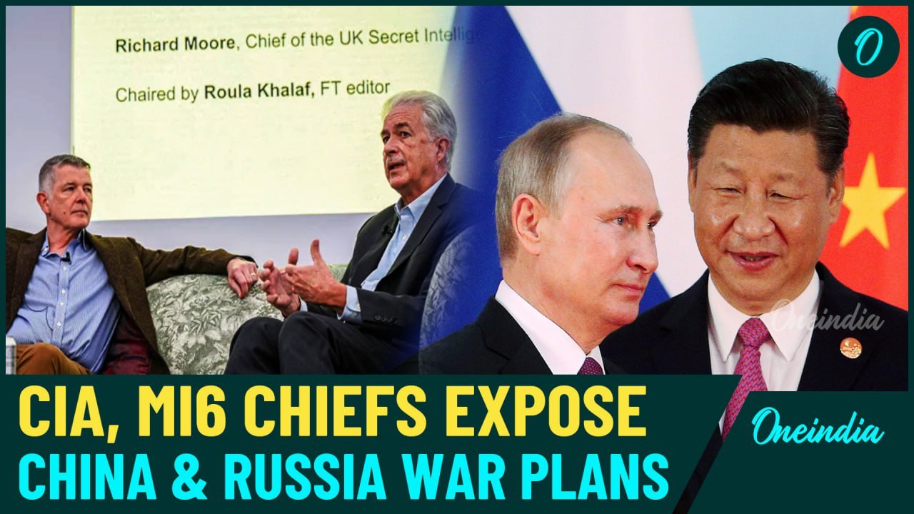 World Order on Edge: CIA & MI6 Expose China and Russia as Major Threats to Global Stability ...
