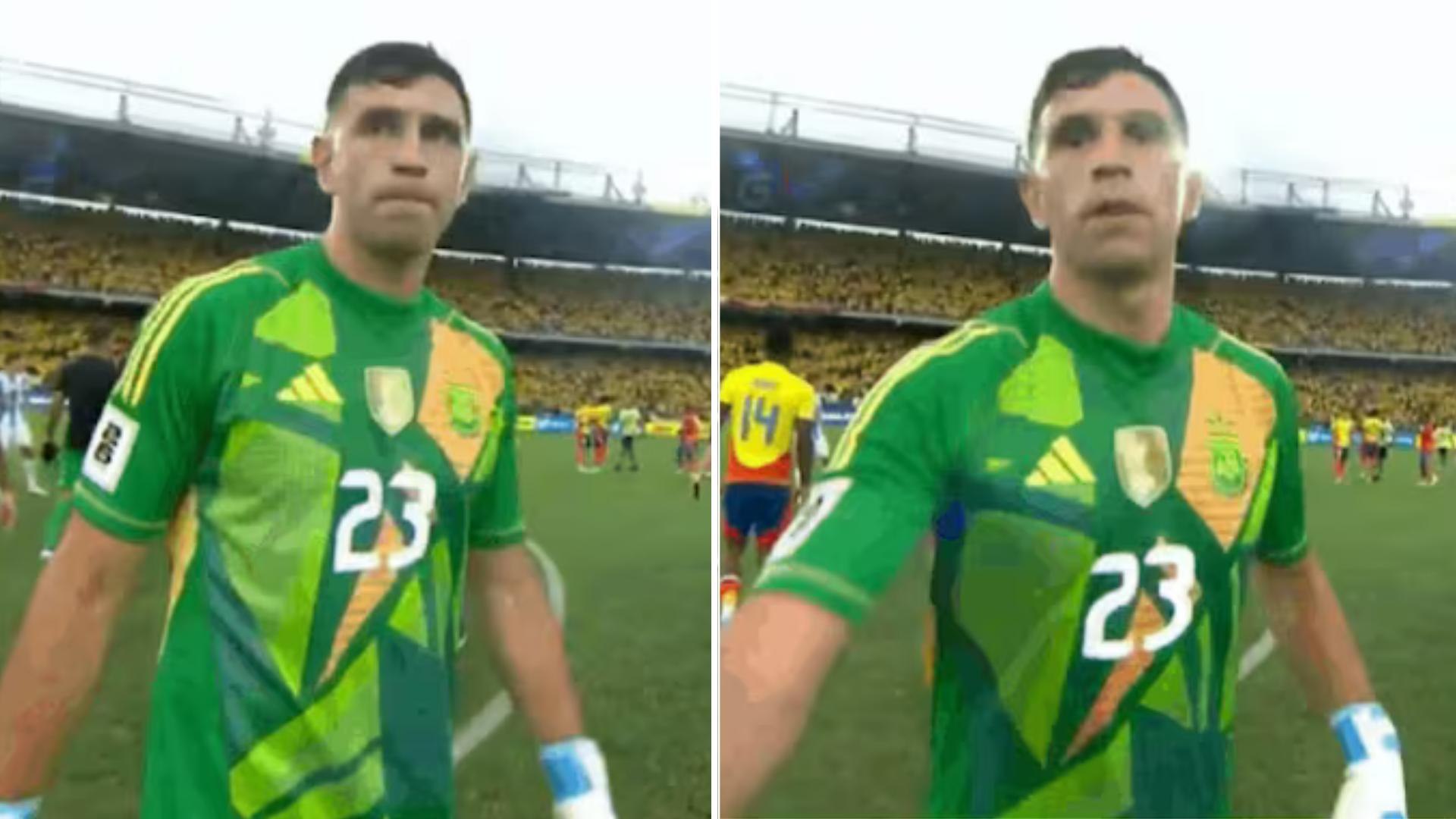 (VIDEO) El "Dibu" Martínez golpea una cámara tras la derrota de ...