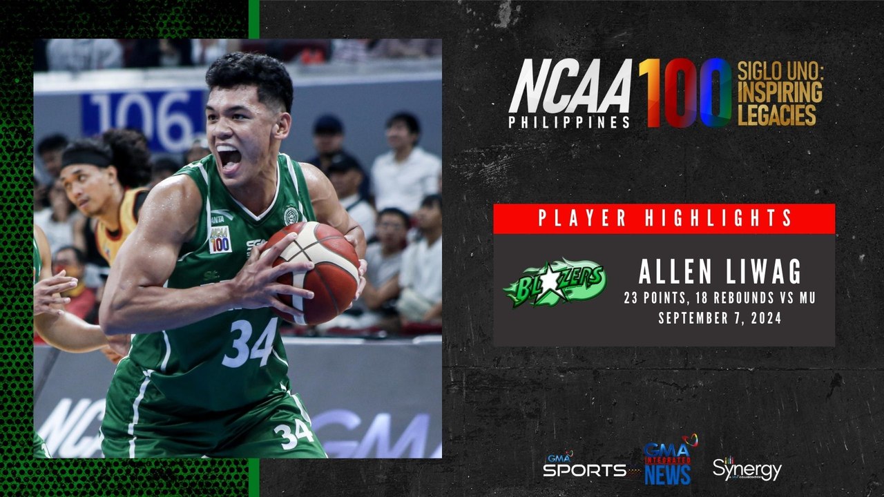 Player Highlights - Allen Liwag vs. MU | NCAA Season 100 - video Dailymotion