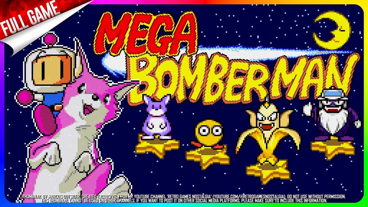 Mega Bomberman [Sega Genesis ‧ US] - video Dailymotion