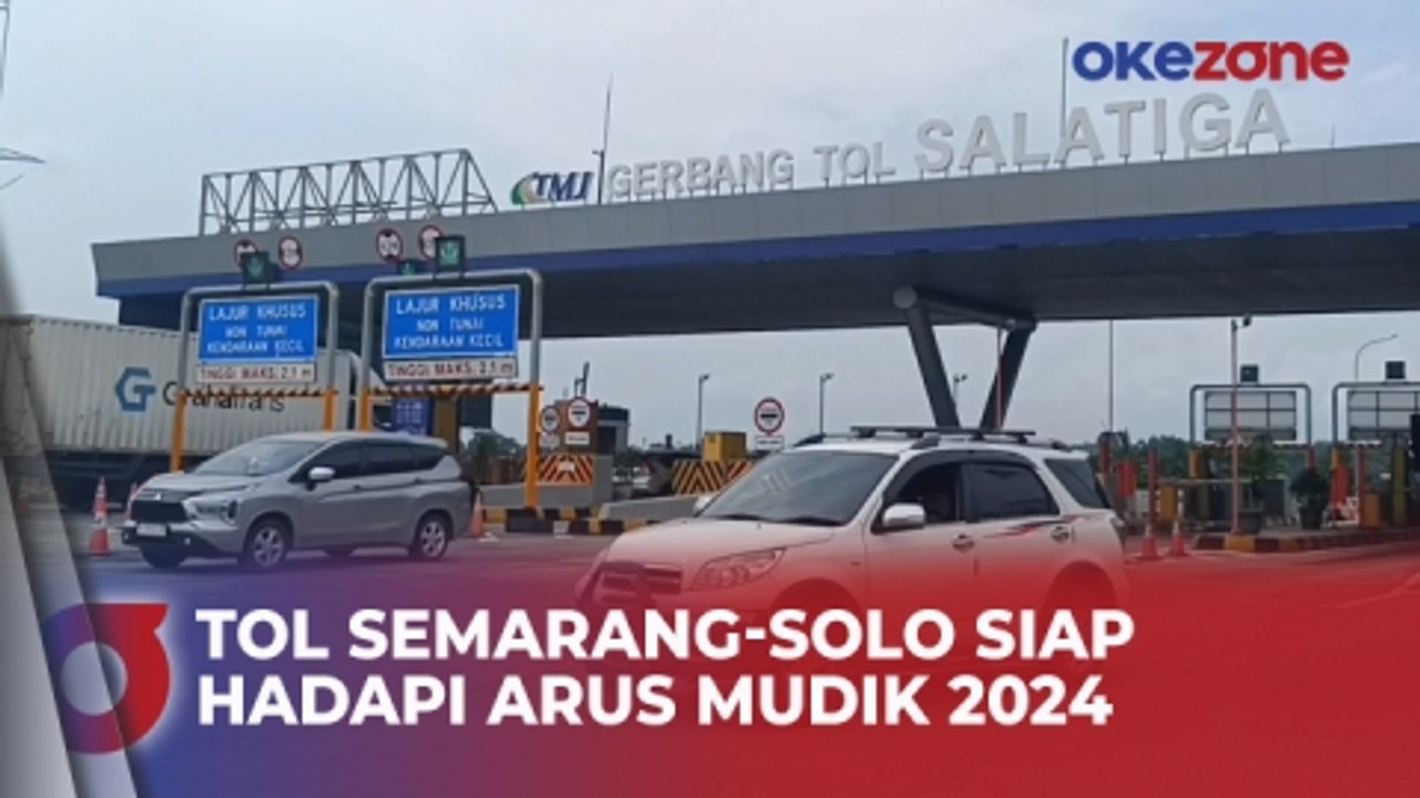 Trans Marga Jateng Pastikan Tol Semarang-Solo Siap Hadapi Arus Mudik Lebaran 2024 - video ...