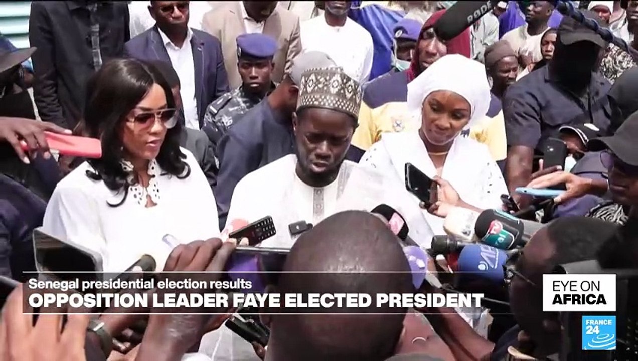 Bassirou Diomaye Faye: From prison to Senegal presidency - video ...