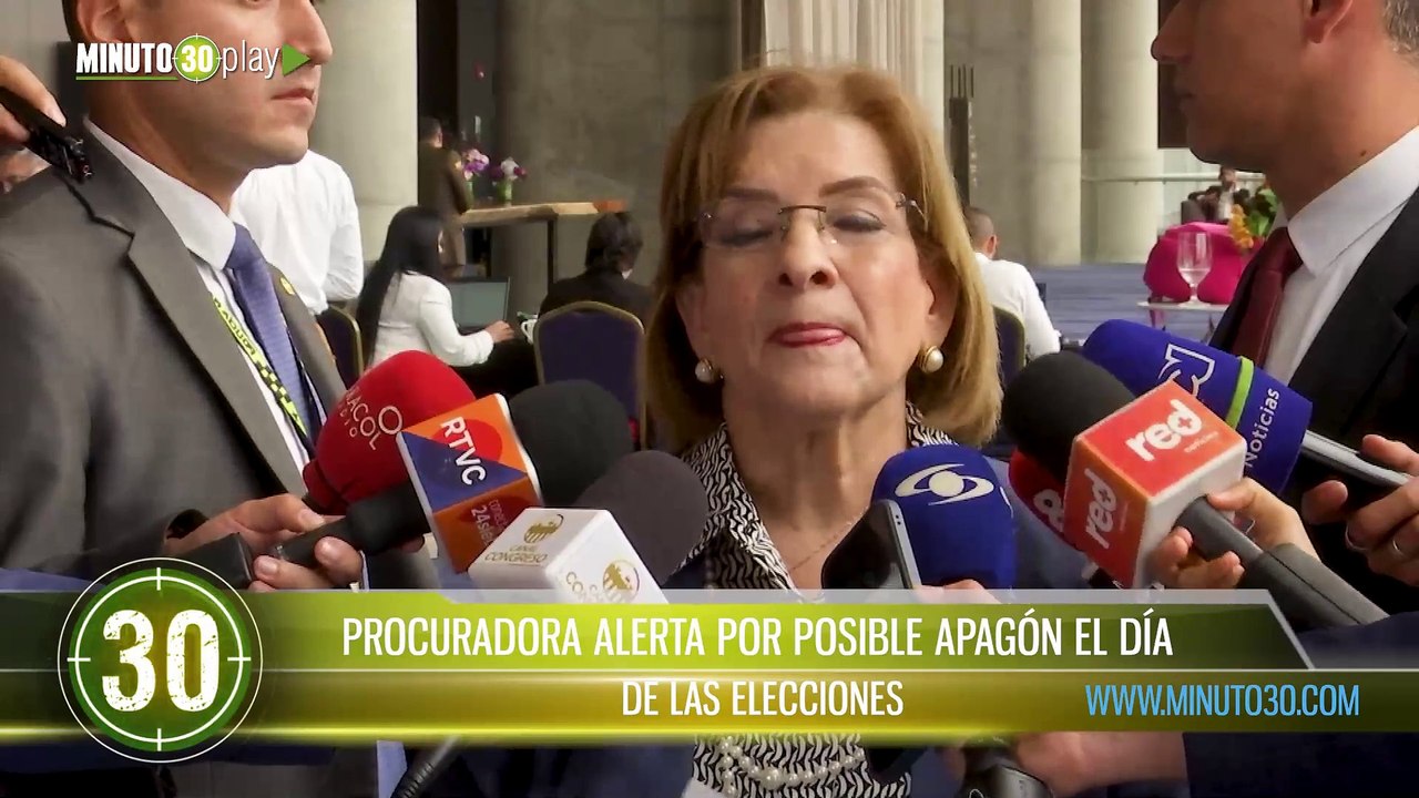 Procuradora alerta por posible apagón el día de las elecciones - Vídeo ...