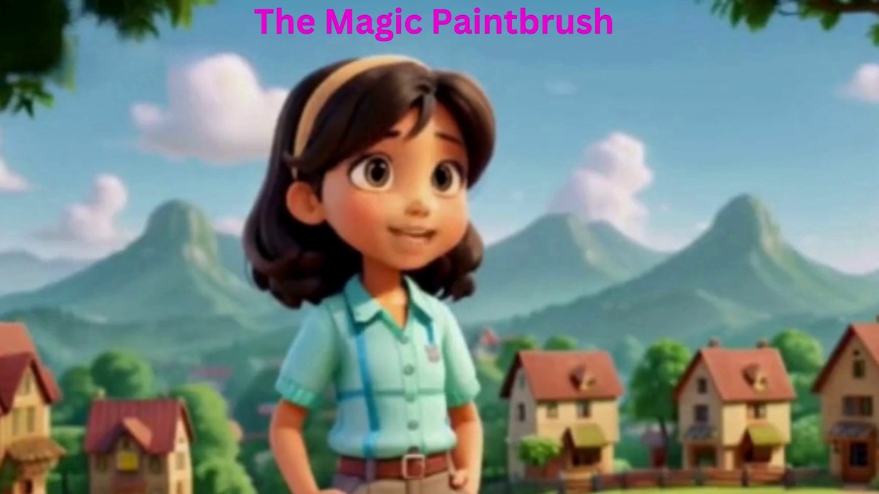 The Magic Paintbrush l English Stories for kids l Stories for children ...