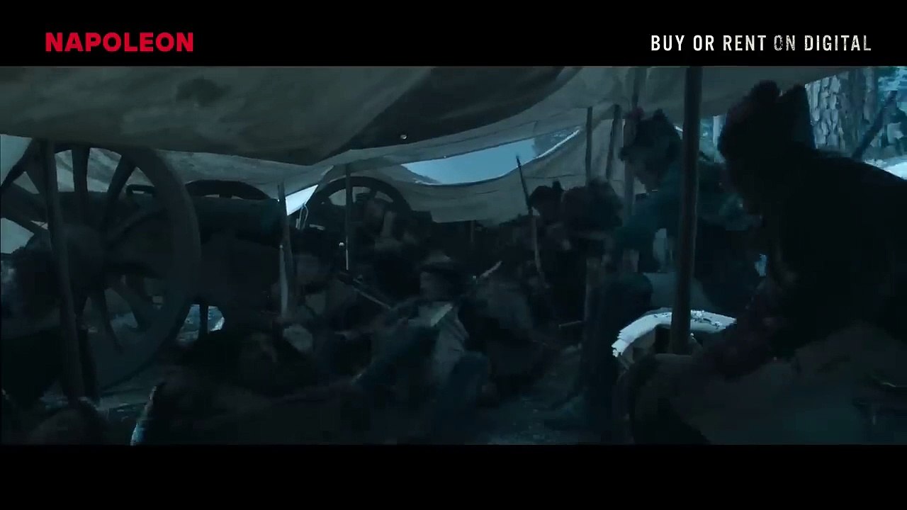 Battle Of Austerlitz Scene NAPOLEON (2023) Joaquin Phoenix, Movie CLIP ...
