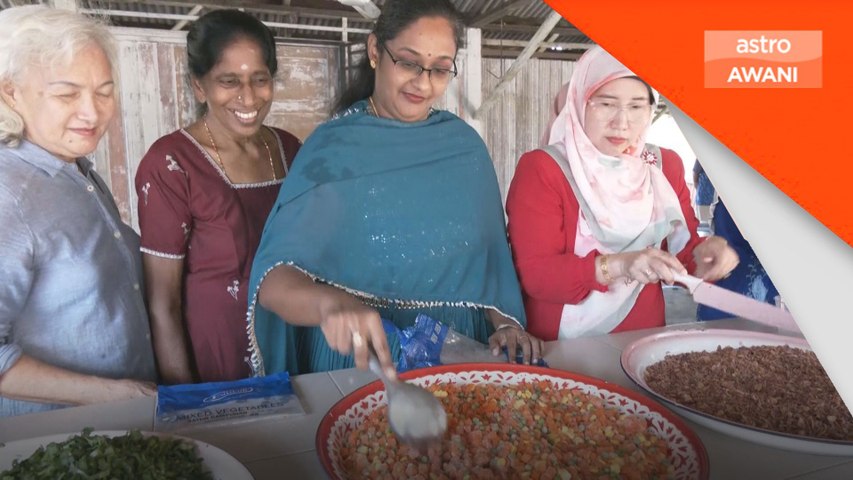 Bubur Lambuk Ayam Belanda hidangan istimewa di Kampung Parit Sikom ...